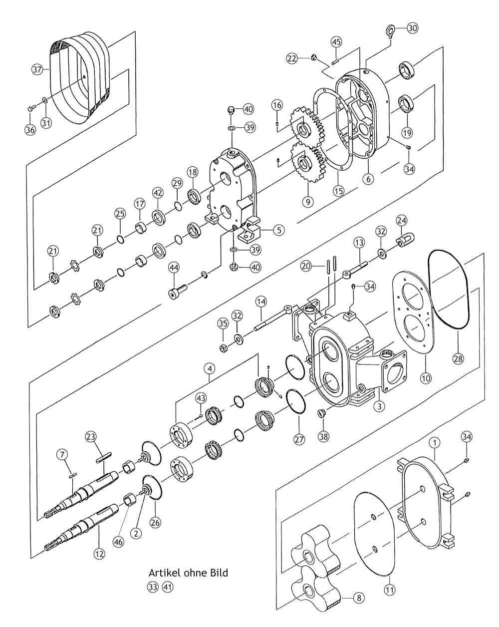 DK 12 V Explosionszeichnung