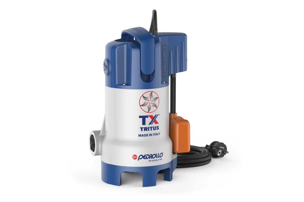 PEDROLLO Tauchmotorpumpe TRITUS-TX mit Schneidwerk