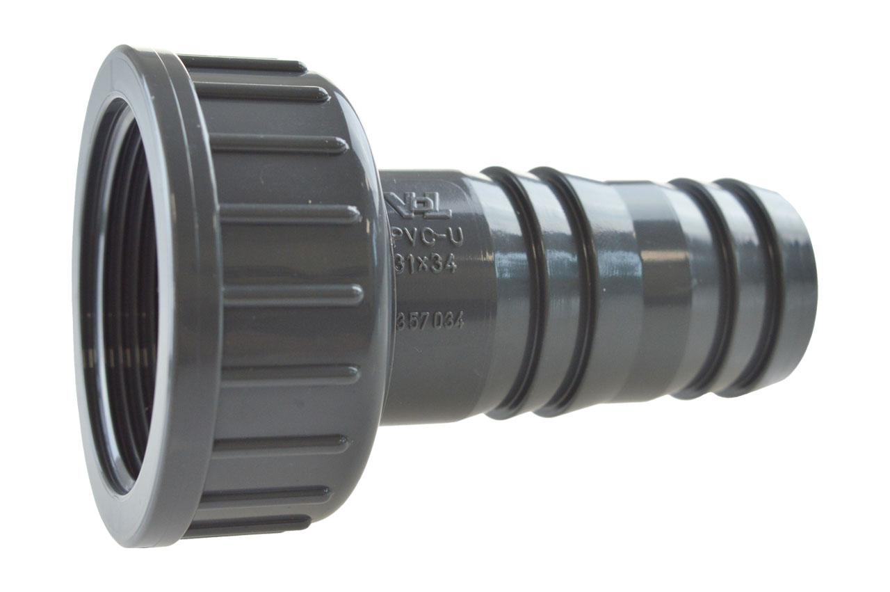 Schlauchtülle mit Innengewinde, Kunststoff