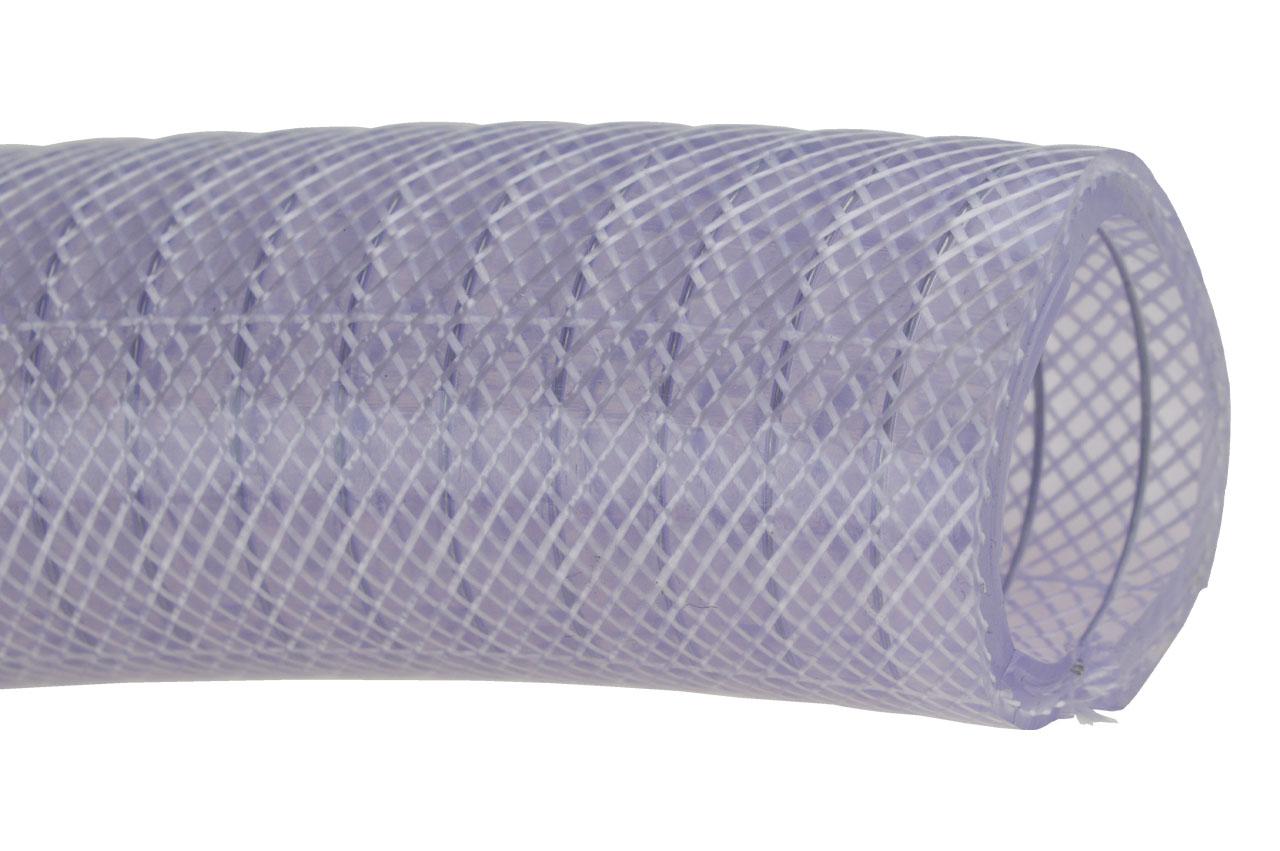 PVC Saugschlauch Druckschlauch mit Stahlspirale und Gewebe