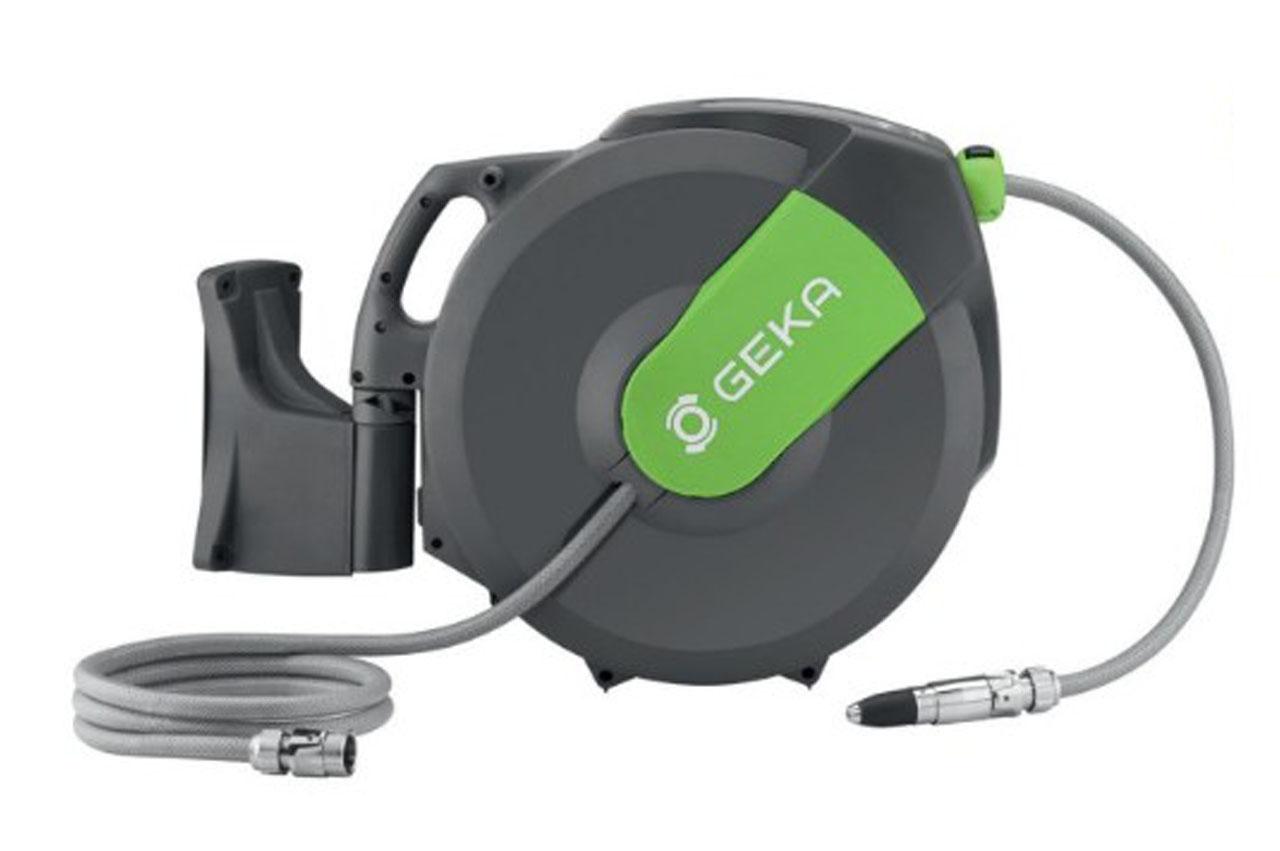 Schlauchtrommel zur Wandbefestigung & flexibel abnehmbar