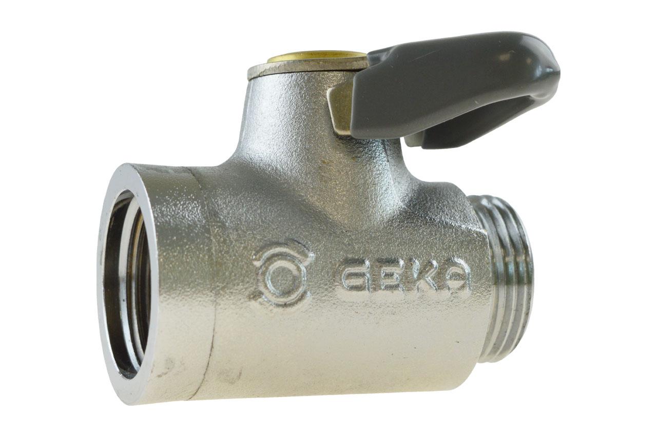 GEKA® plus Kugelventil soft rain verchromt