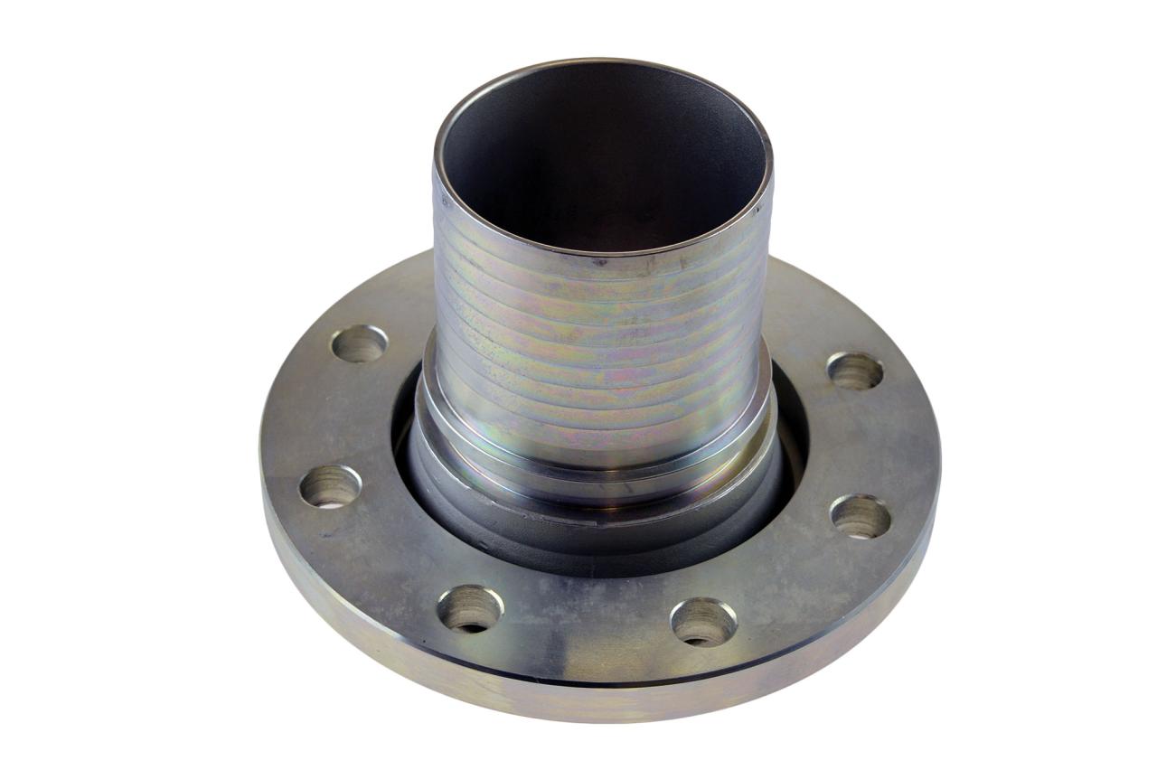 Losflansch mit Schlauchtülle