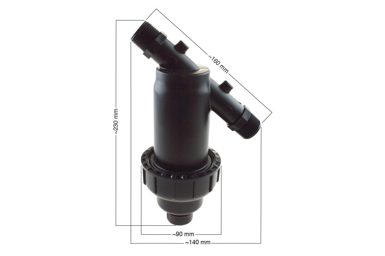 Kunststoff-Filter YDV 120Mesh Modell "D"